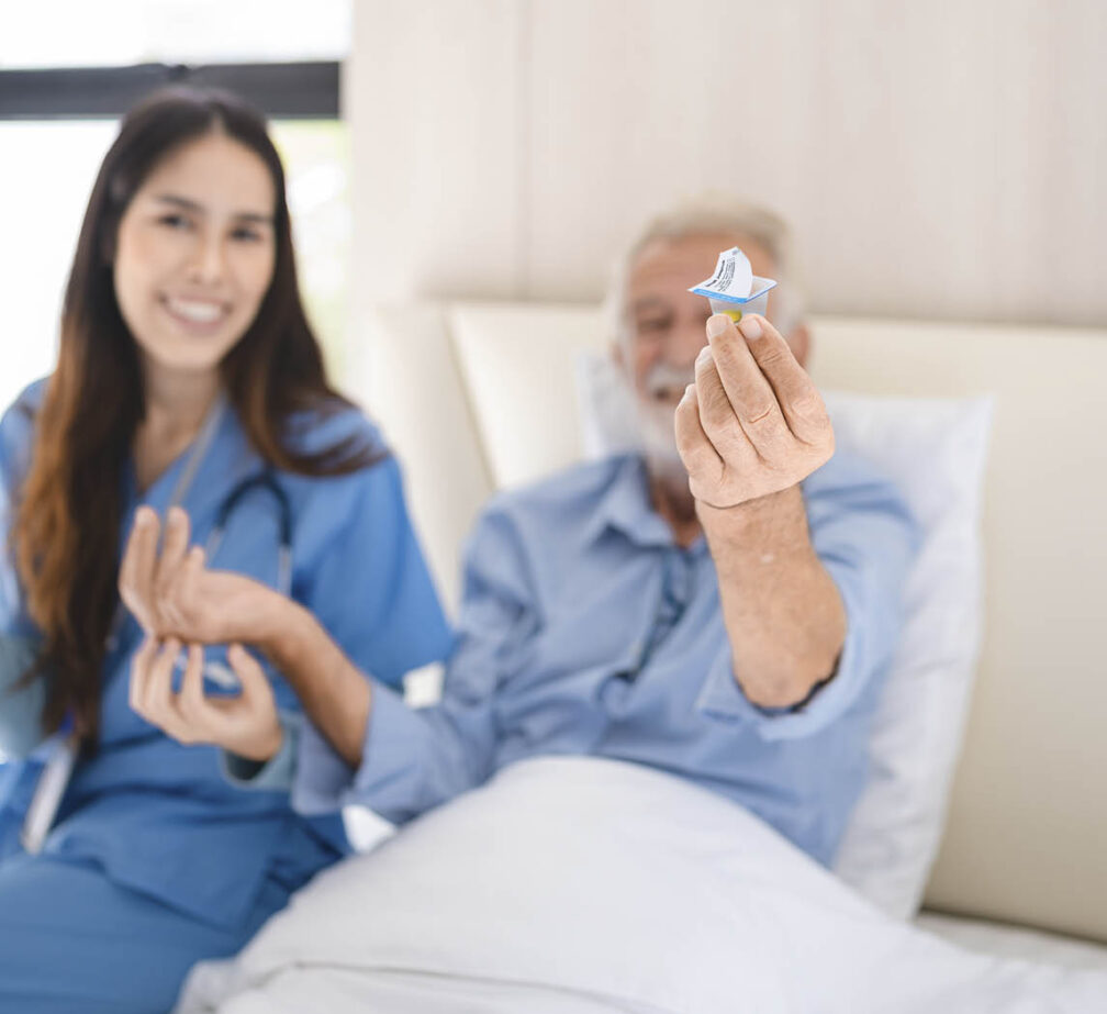 Medikamenten-Verblisterung für Pflege-Einrichtung, Becher-Blister